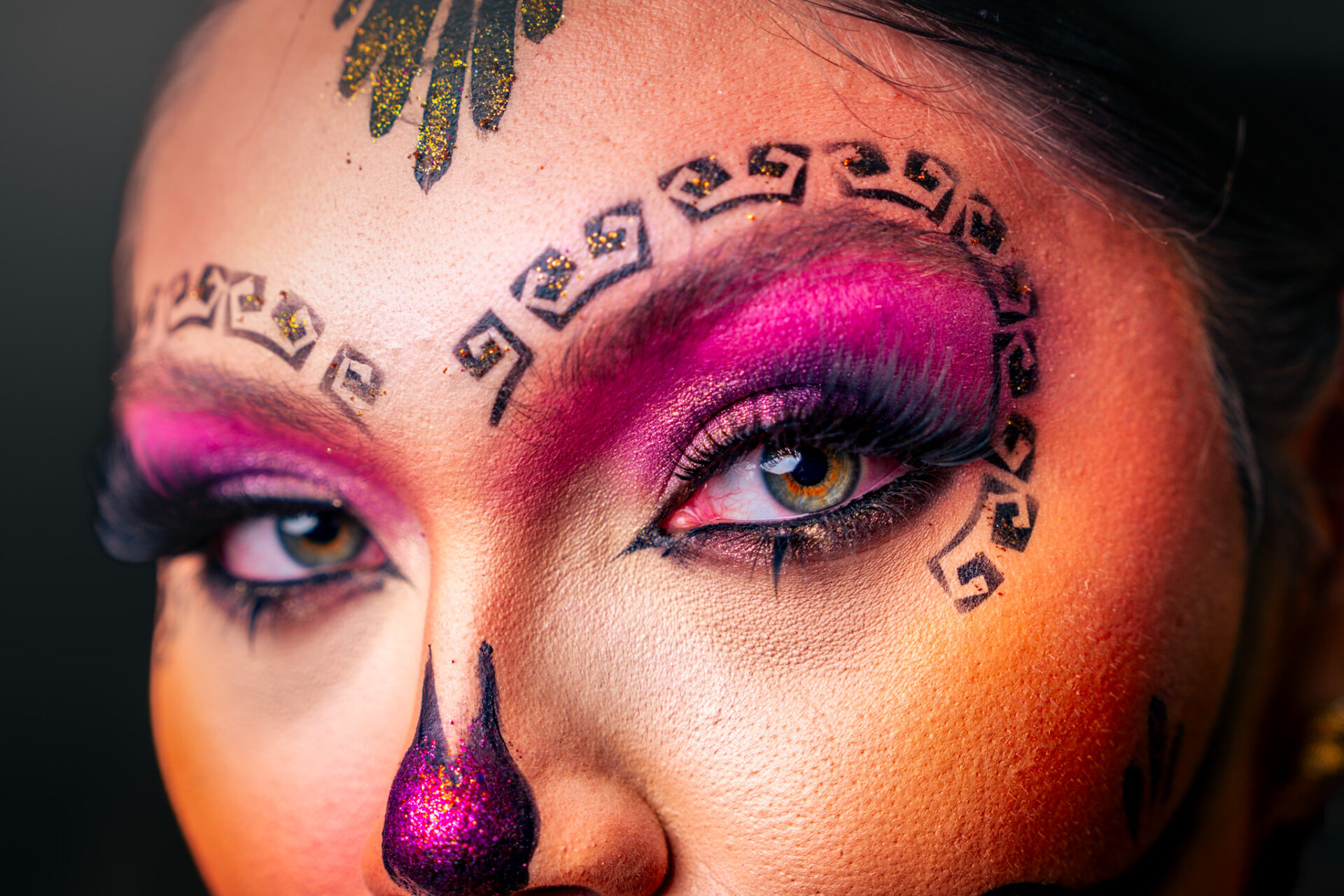 Traditional Catrina Makeup in Mexico City – Día de Muertos Look - Ale ...